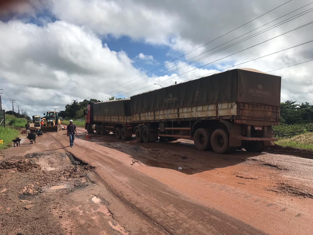 Setran faz recuperação da PA-150 no trecho entre Goianésia do Pará e ...