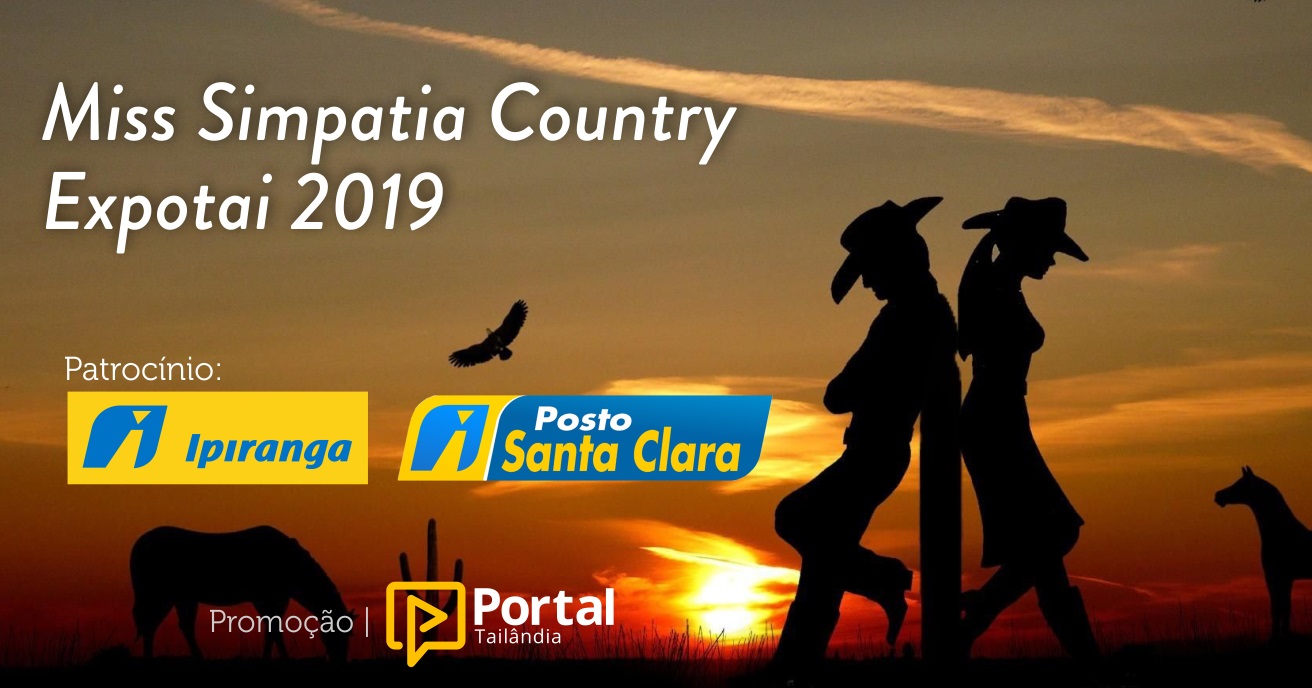 Votação para Miss Simpatia Country da Expotai 2019 - Portal Tailândia